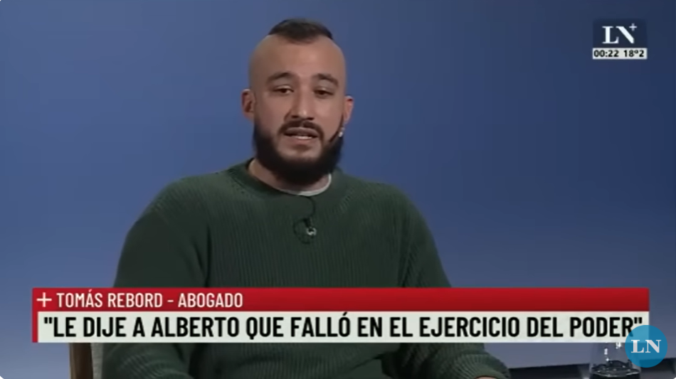 Tomás Rebord: "Milei es una expresión del fracaso del Frente de Todos y ...